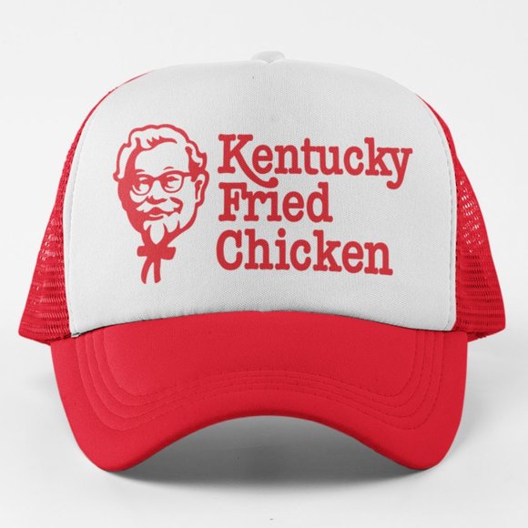 Accessories | New Kfc Kentucky Fried Chicken Retro Logo Foam Trucker ...
